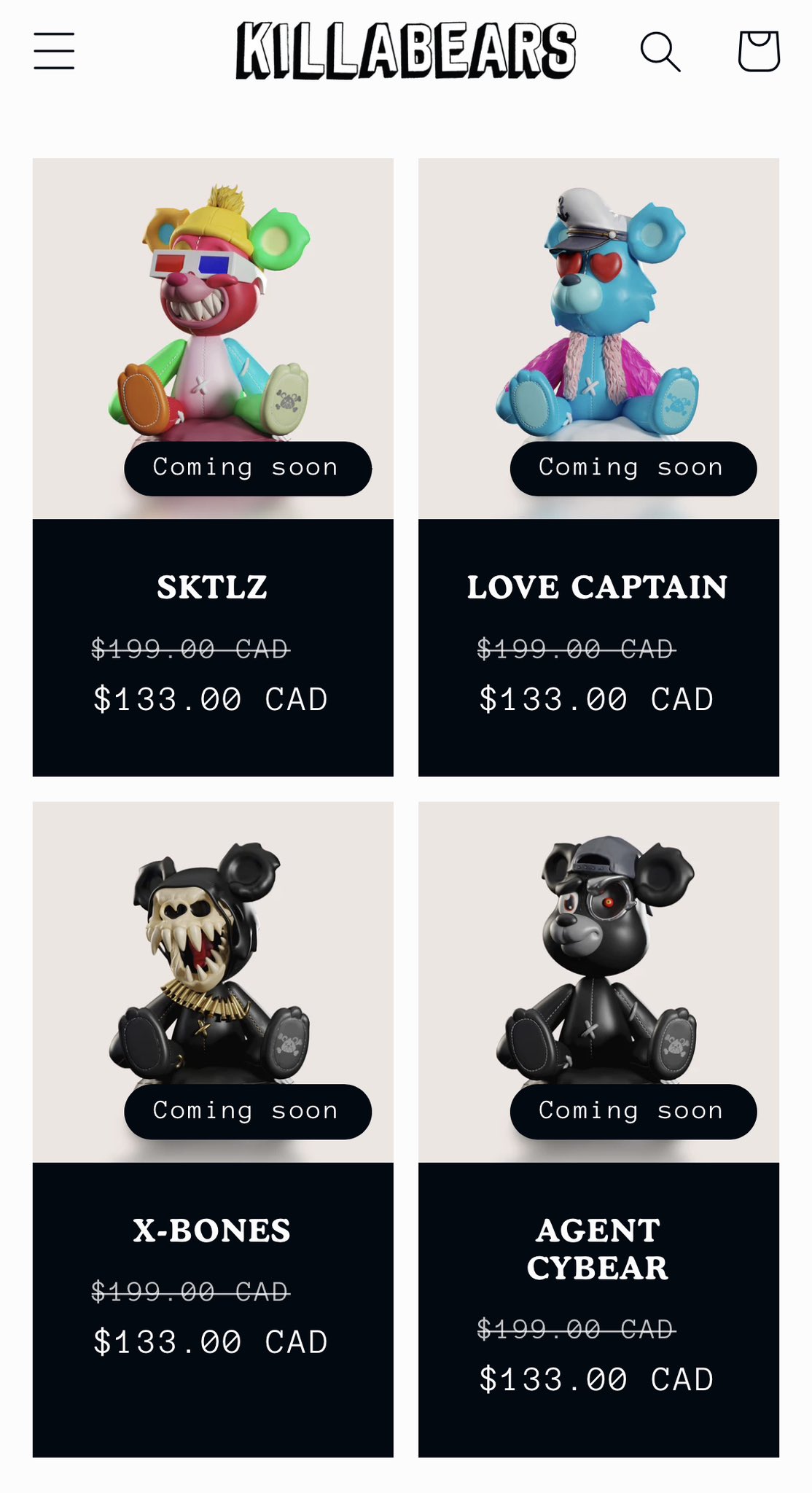 RyGuyShyGuy.eth 🐻👺🧨 on Twitter: "Love the #Killabears toys!!! They look great!!! Unfortunately a ...