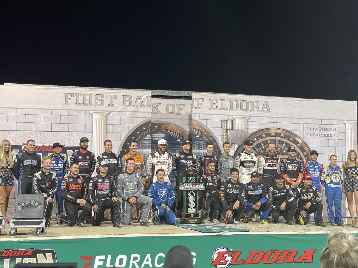 Jeremy Elliott on Twitter: "The starting field for the Eldora Million ⁦@EldoraSpeedway⁩."