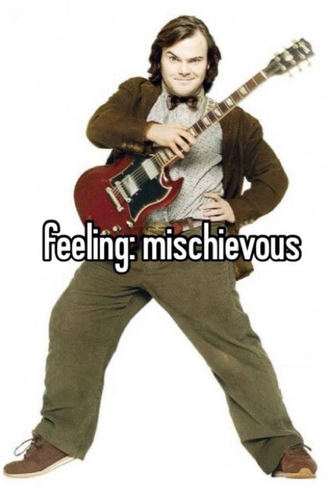 reactions on Twitter: "jack black school of rock smug face guitar feeling mischievous https://t ...