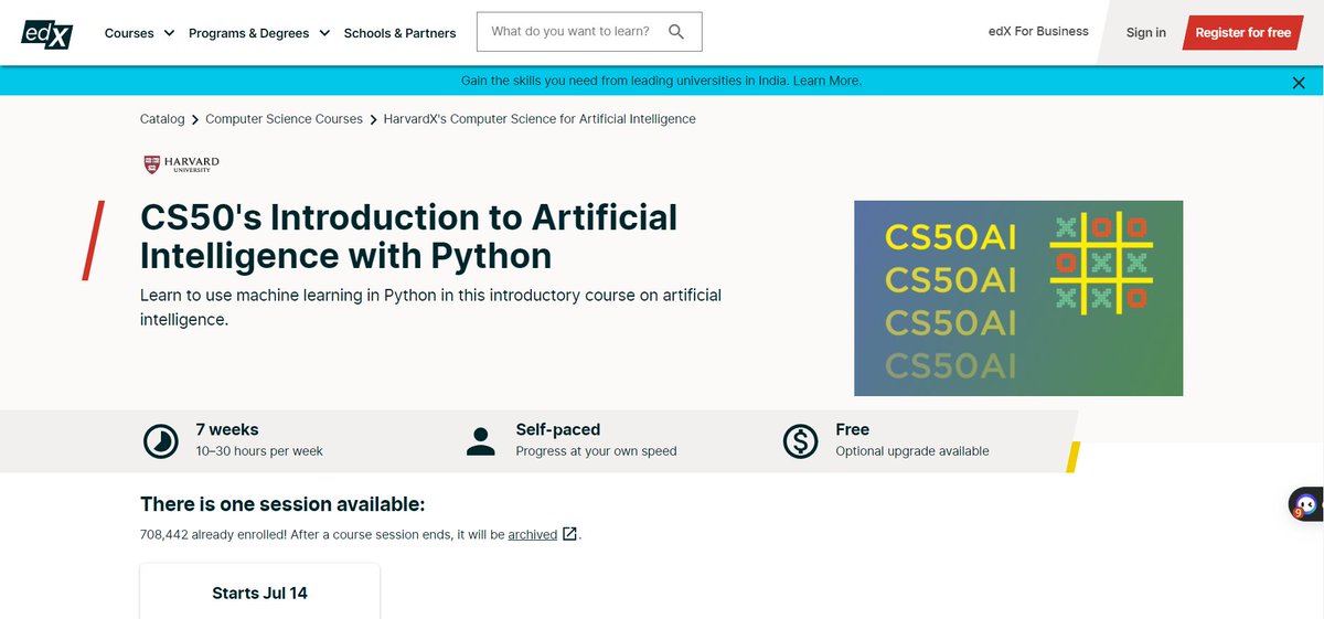Stanford & Harvard Universities are offering free online courses. No ...