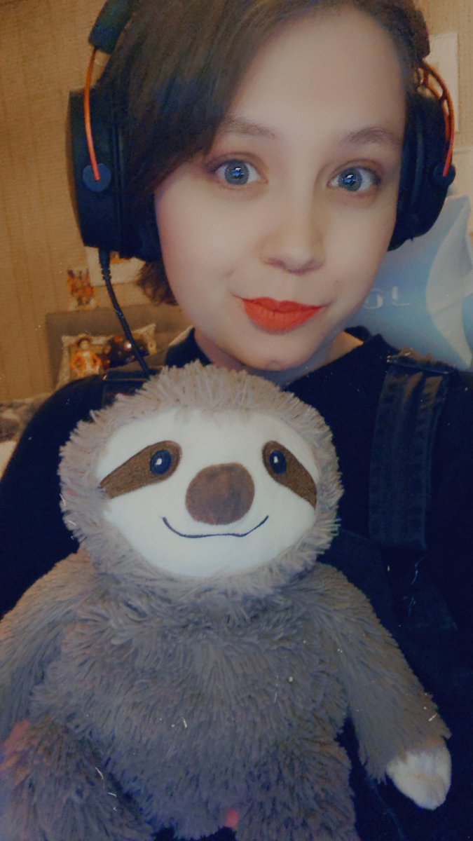 Tendy the Sloth and I are ready to nerd out tonight with the Pathfinder ...