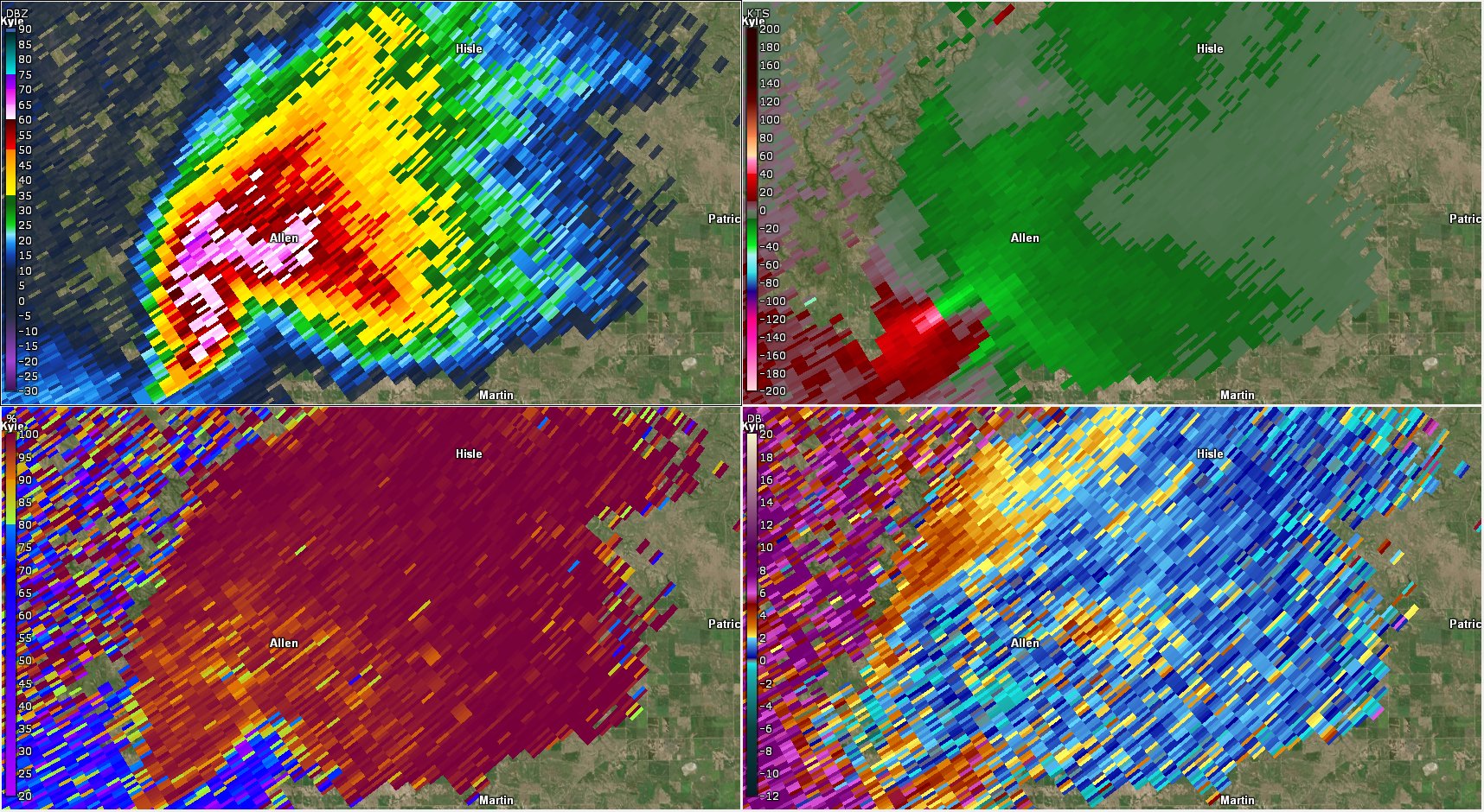 Nicholas Krasznavolgyi on Twitter: "Four photogenic "hybrid" tornadoes ranging from 2015-2023: 1 ...