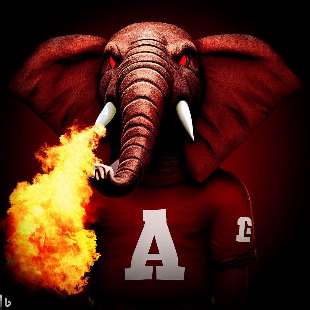 Alabama Elephant Wallpaper
