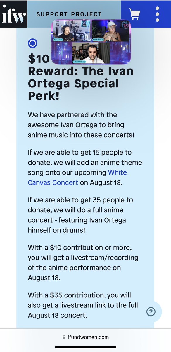 Sean 🇺🇸 on Twitter: "https://ifundwomen.com/projects/33250/support… Help Support Ivan Ortega ...