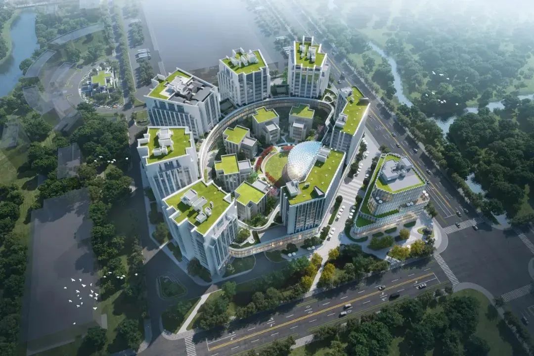 Shanghai Let's meet on Twitter: "🤩Construction on the LOOP Center in Hongqiao's #Qianwan area ...