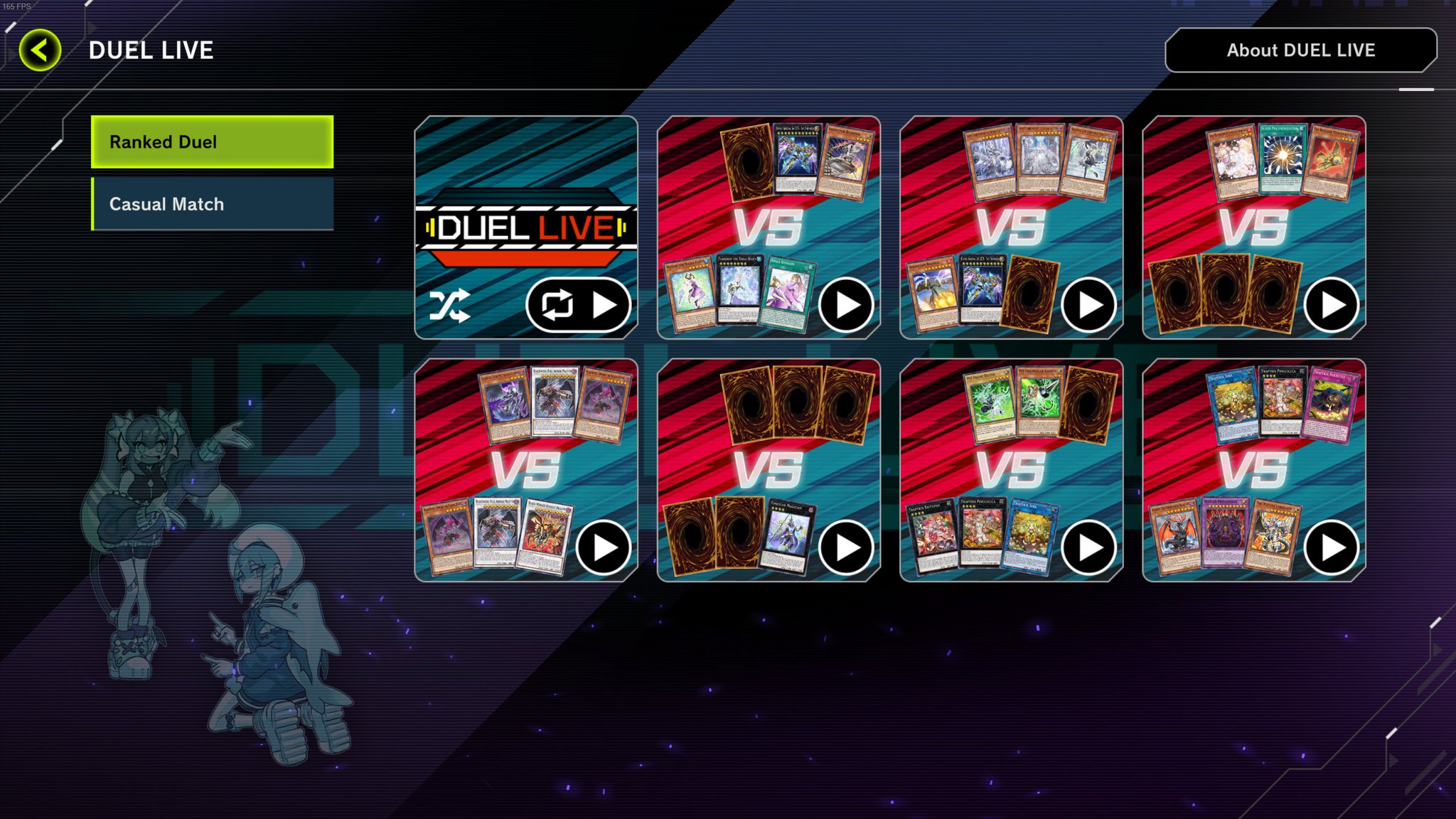 Yu-Gi-Oh! Master Duel Guide on Twitter: "DUEL LIVE Update: Via the new Menu in the top-right of ...