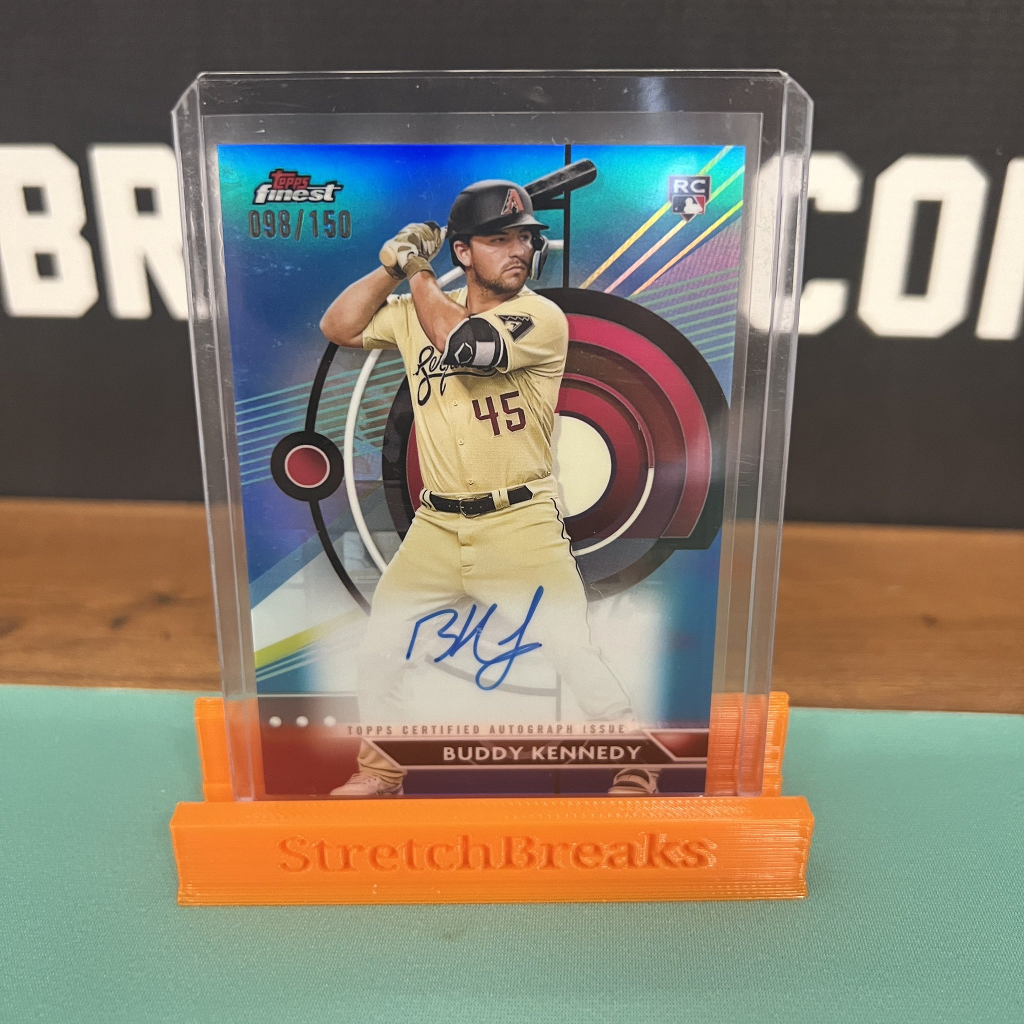 Stretch Breaks on Twitter: "@cardboardbst Buddy Kennedy Finest Rookie Blue Auto /150: $8 PWE ...