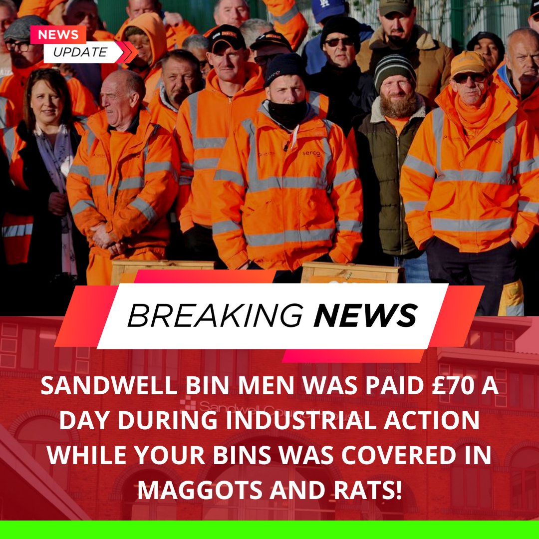 Sandwell Corruption on Twitter: "BREAKING🚨: Sandwell bin men was paid £70 a day during ...