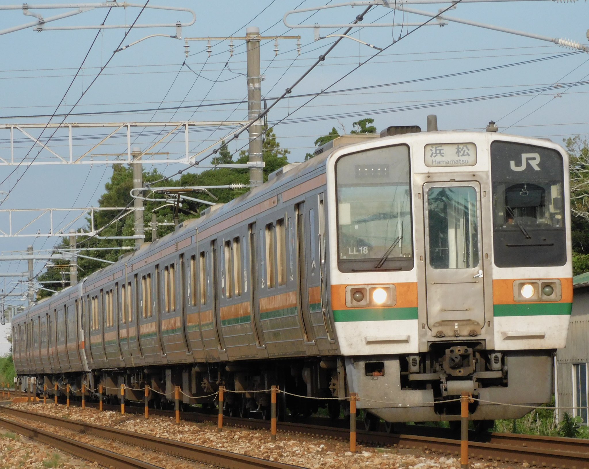 近モリ on Twitter: "2023/07/02 211系LL18＋313系T17 浜松行き https://t.co/DkvchPVNc1" / Twitter