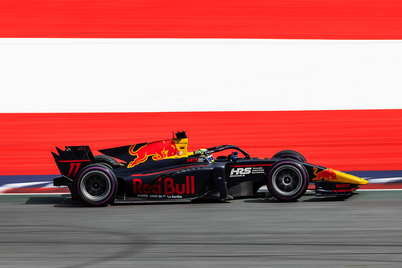 autosport web/オートスポーツweb on Twitter: "岩佐歩夢、作戦的中で16番手から2位表彰台。フェルシュフォーが今季初優勝【FIA F2第8戦 レース2】 https ...