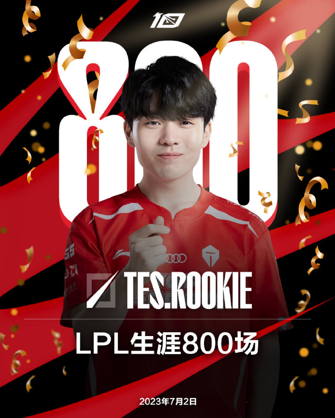 LPL Fanclub on Twitter: "Rookie with his 800th #LPL appearance! He is the 3rd player to reach ...