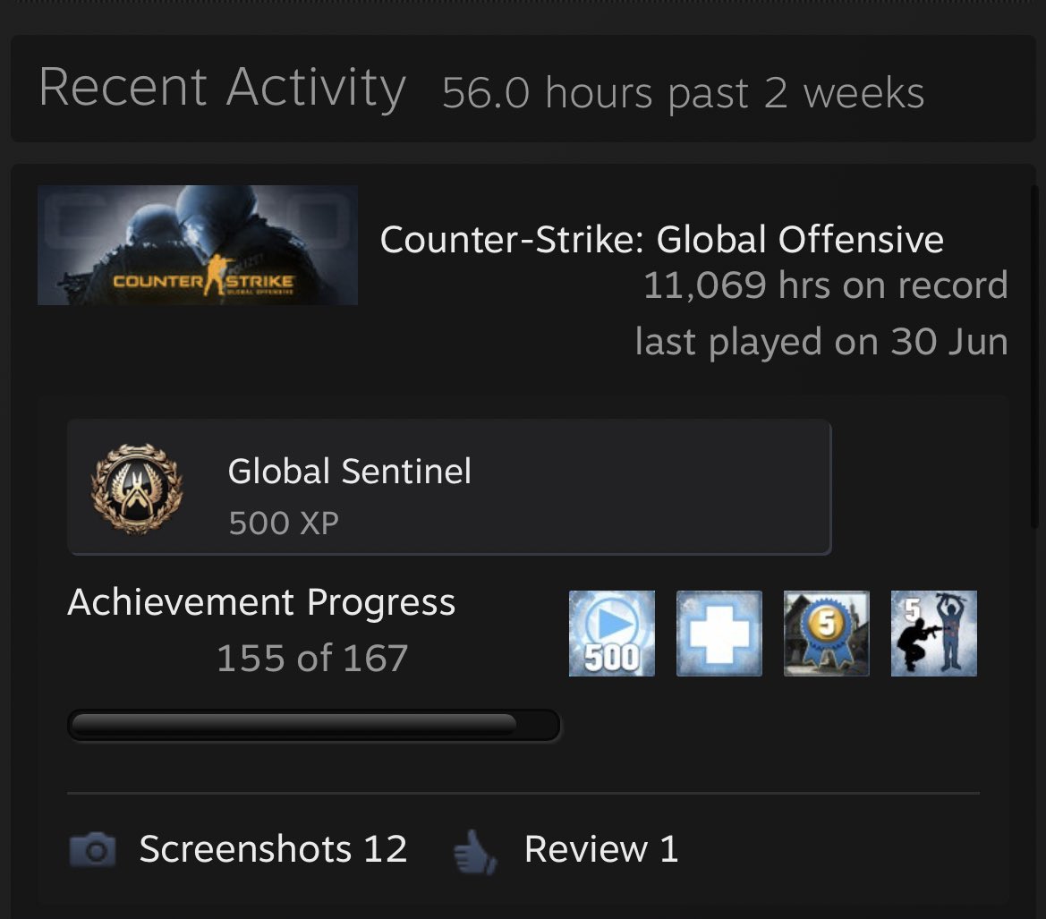 Daniel Szoboszlai on Twitter: "Dear @CounterStrike, I’ve played over 200 matchmaking with my ...