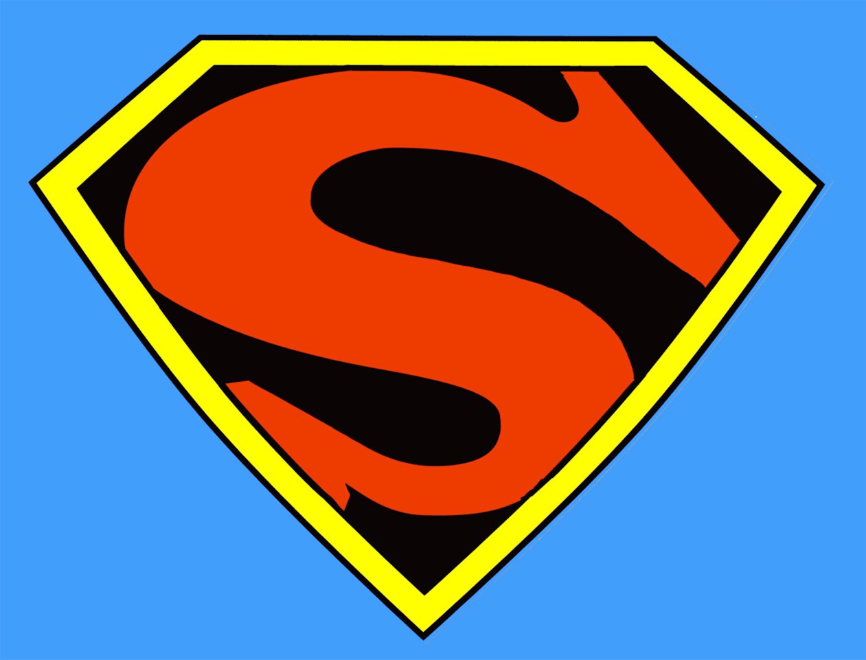 Superman Letter Ss