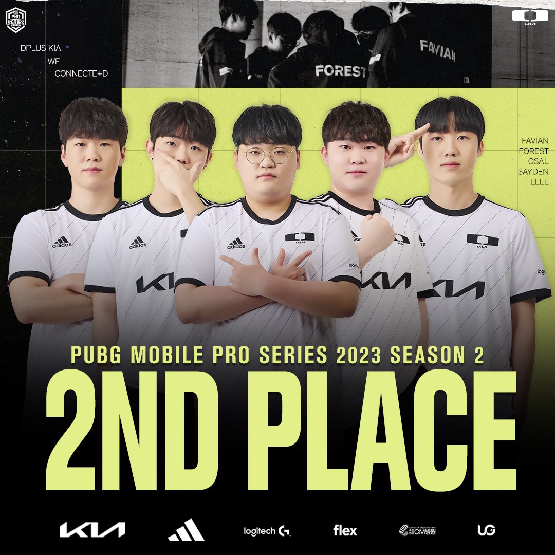 Dplus KIA_Esports on Twitter: "[#PUBGM] 𝗣𝗠𝗣𝗦 𝟮𝟬𝟮𝟯 𝗦𝟮 뜨거웠던 우리의 여정을 응원해 주신 팬분들께 감사드립니다! We’d like ...