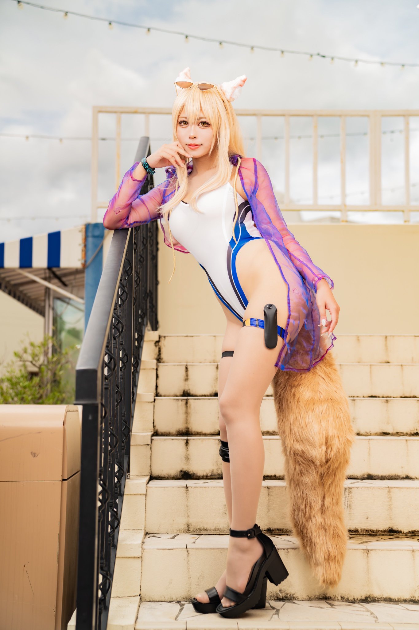 RuRu♡ on Twitter: "Cosplay 二アール 炎陽煌く露SD01 Photo by:月原さん (@tukihara_lgk ) #アークナイツ #ラグコス #ラグコス2023 ...