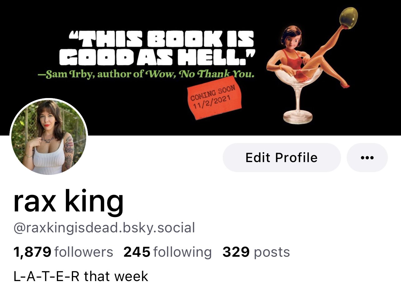 rax ‘leads with her crotch’ king on Twitter: "you know what to do 🙏 https://t.co/QeV7mNc37m ...