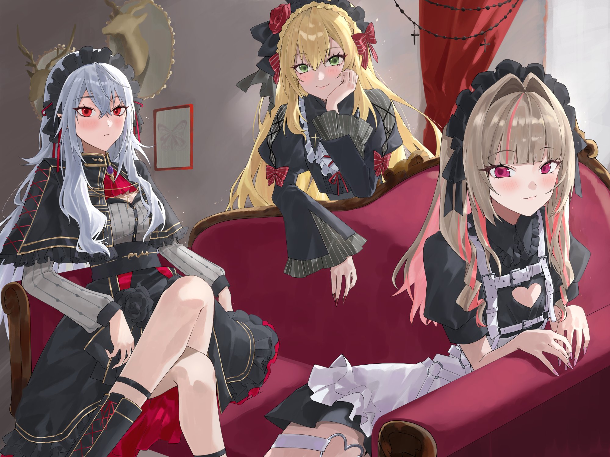 konchi on Twitter: "ルザキン女子会 #りりむとおえかき #KuzuArt #絵画コウ https://t.co/4W0P8AEal3" / Twitter