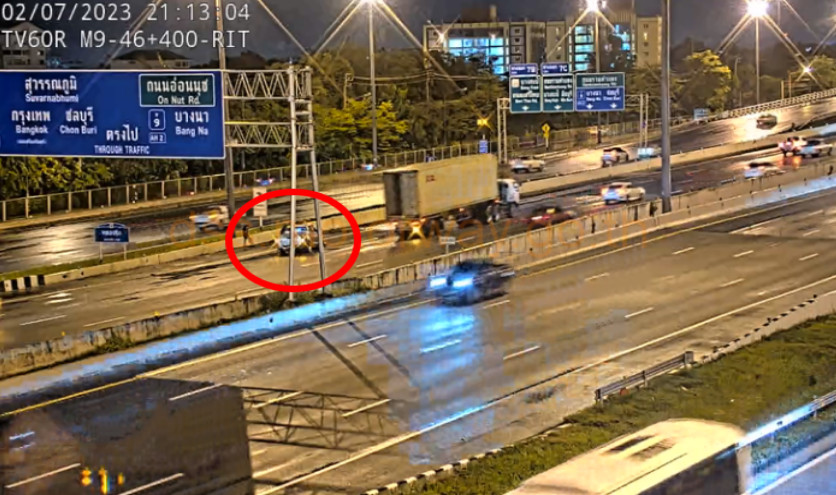 FM91 Trafficpro on Twitter: "21.41 น. #รถจอดเสีย วงแหวนกาญจนาภิเษก (ทล.9) มุ่งหน้า บางพลี ช่วง ...