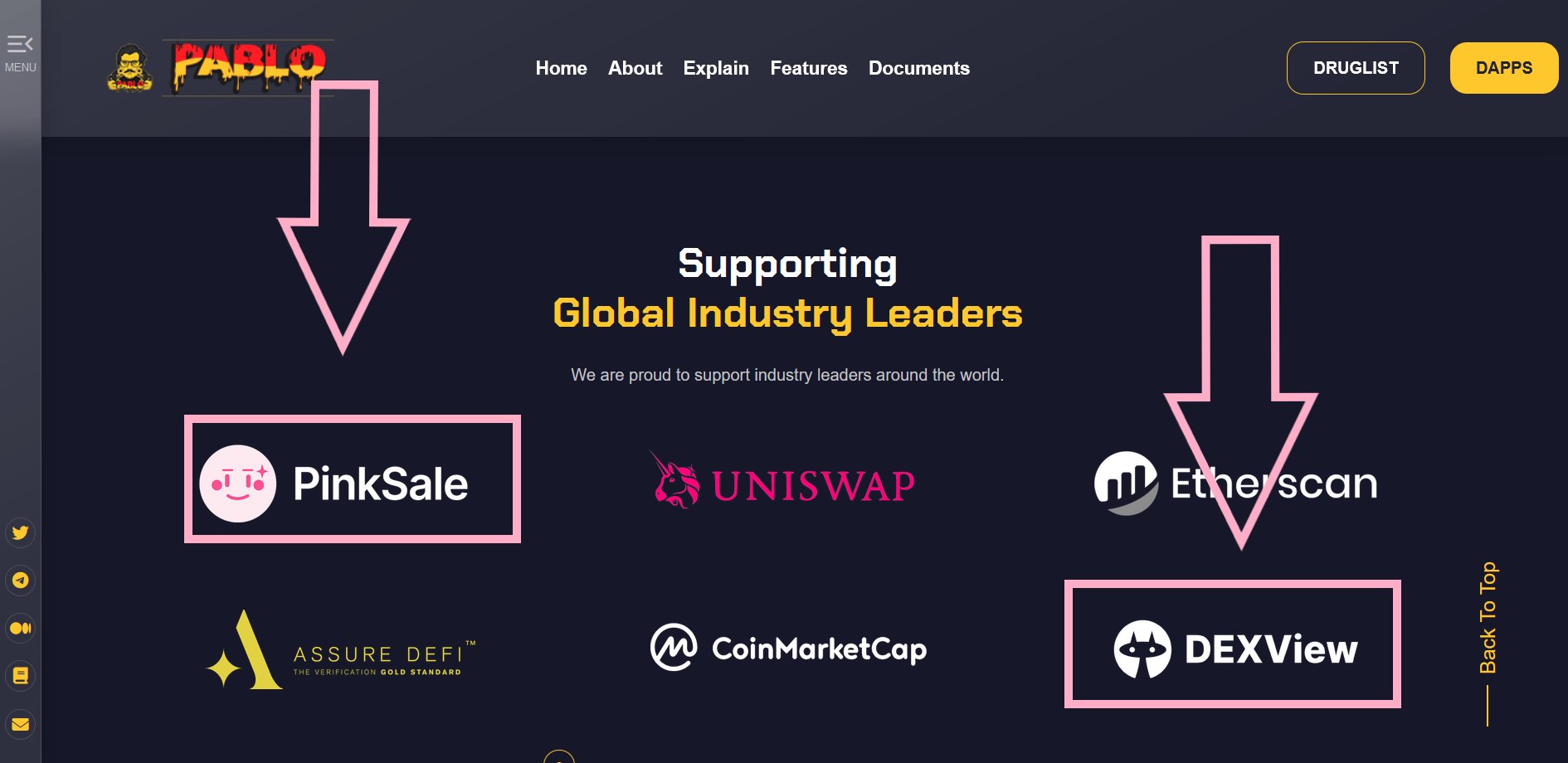 PinkSale (Pink Ecosystem) on Twitter: "#Pinksale would like to welcome onboard the Pablo team ...