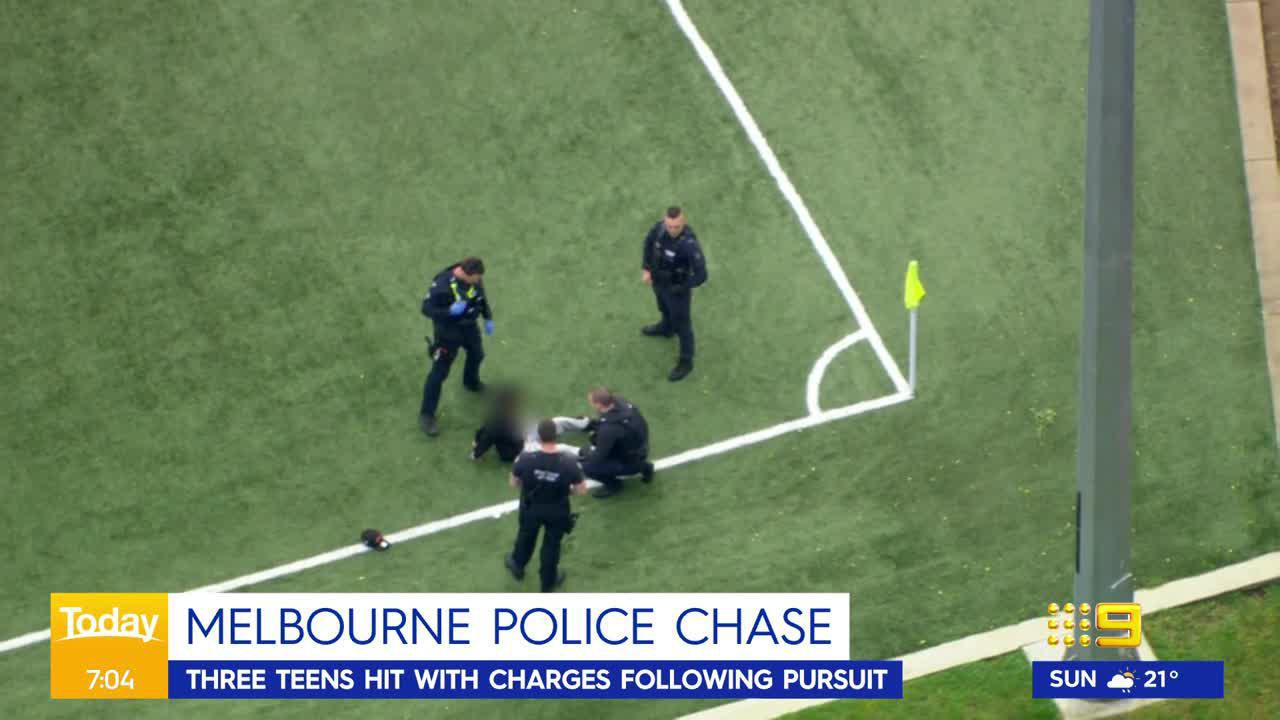 9News Melbourne on Twitter: "Three teenagers have been charged over a pursuit through Melbourne ...
