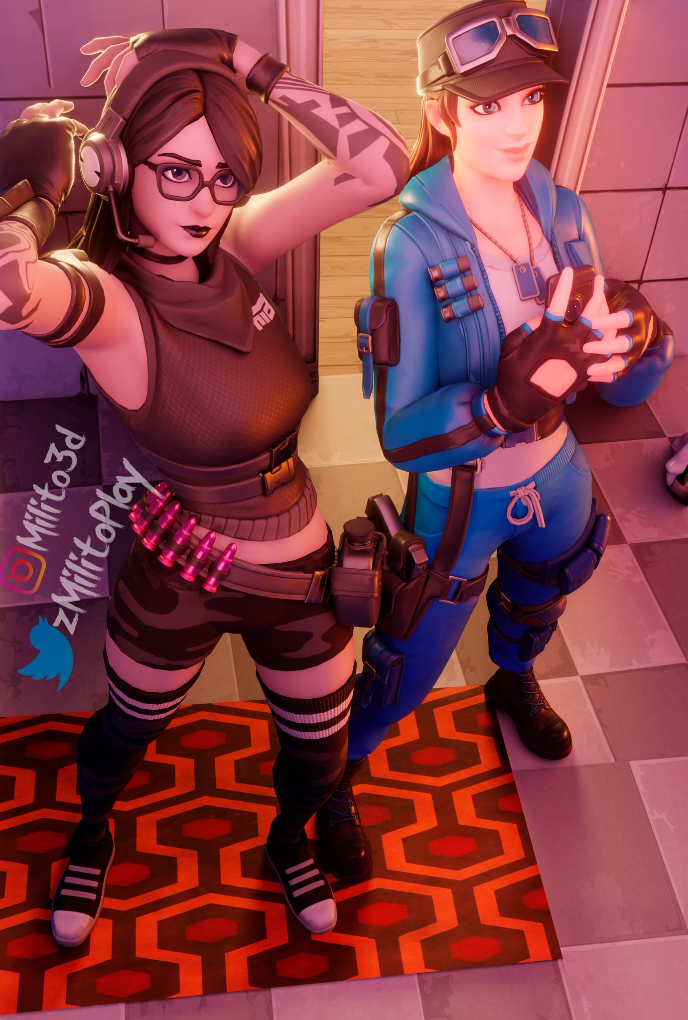 Milito on Twitter: "Request part 2 OuO don't forget to leave a follow to support me OwO Haze x ...