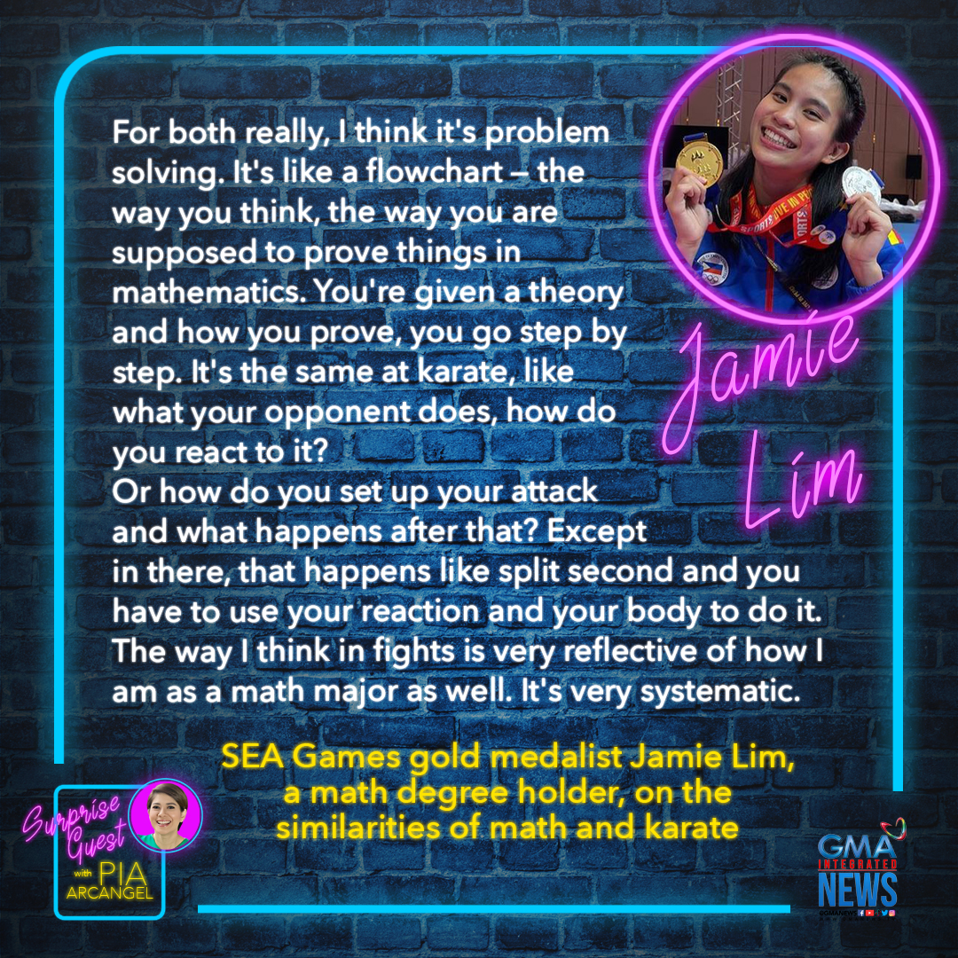 GMA Integrated News on Twitter: "Ano nga ba ang pagkakapareho ng math at karate? Stream ...