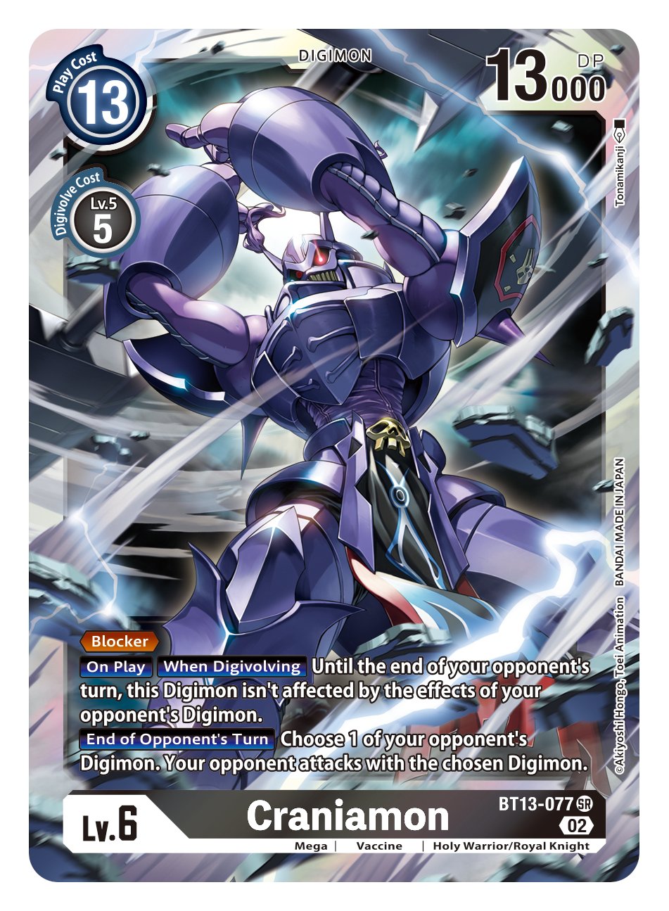 Official Digimon Card Game English Version on Twitter: "[BOOSTER VERSUS ROYAL KNIGHTS [BT13 ...