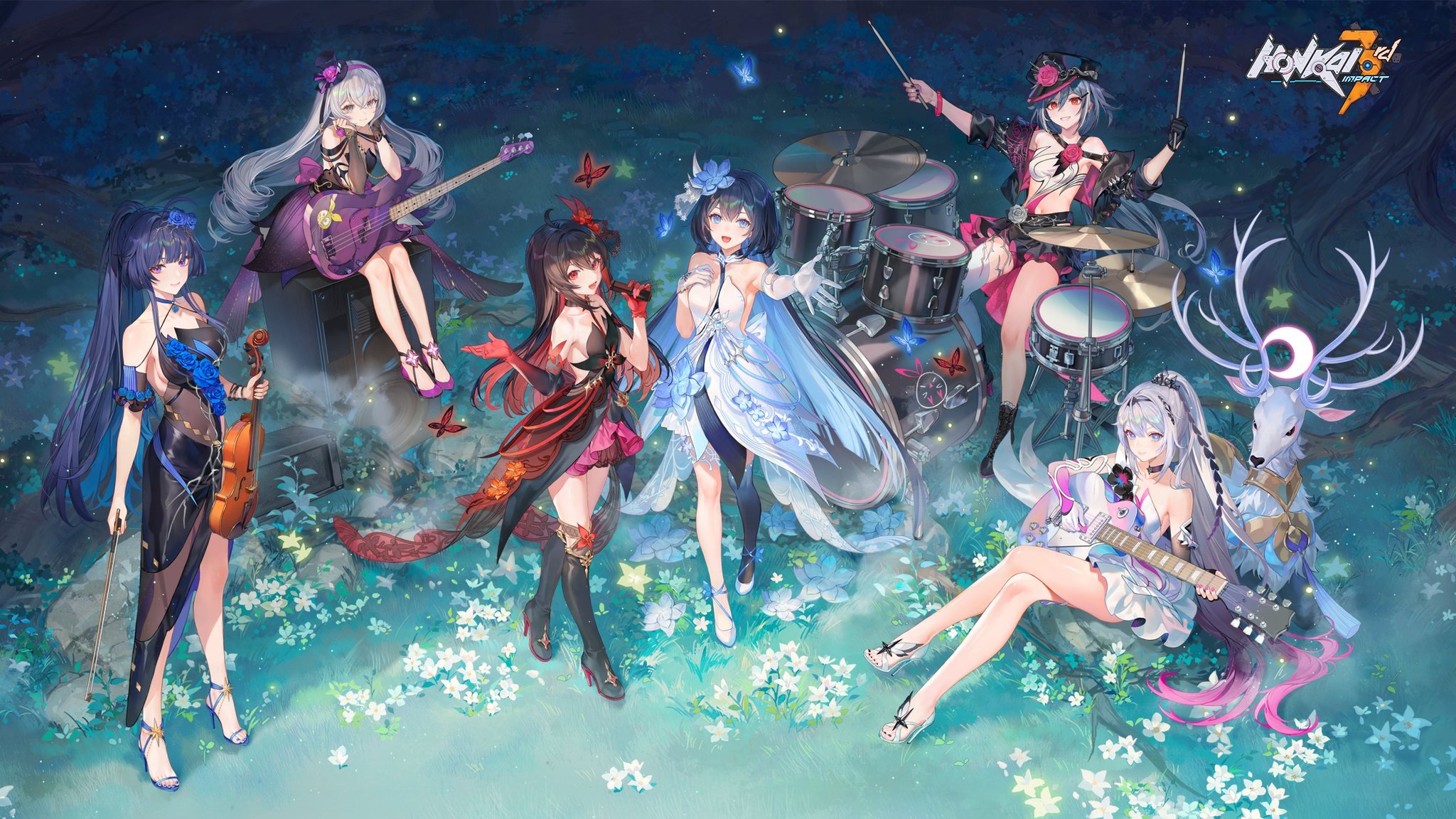 Honkai: Expreso Astral Odyssey on Twitter: "Wallpaper del concierto "Forest Capriccio" de # ...