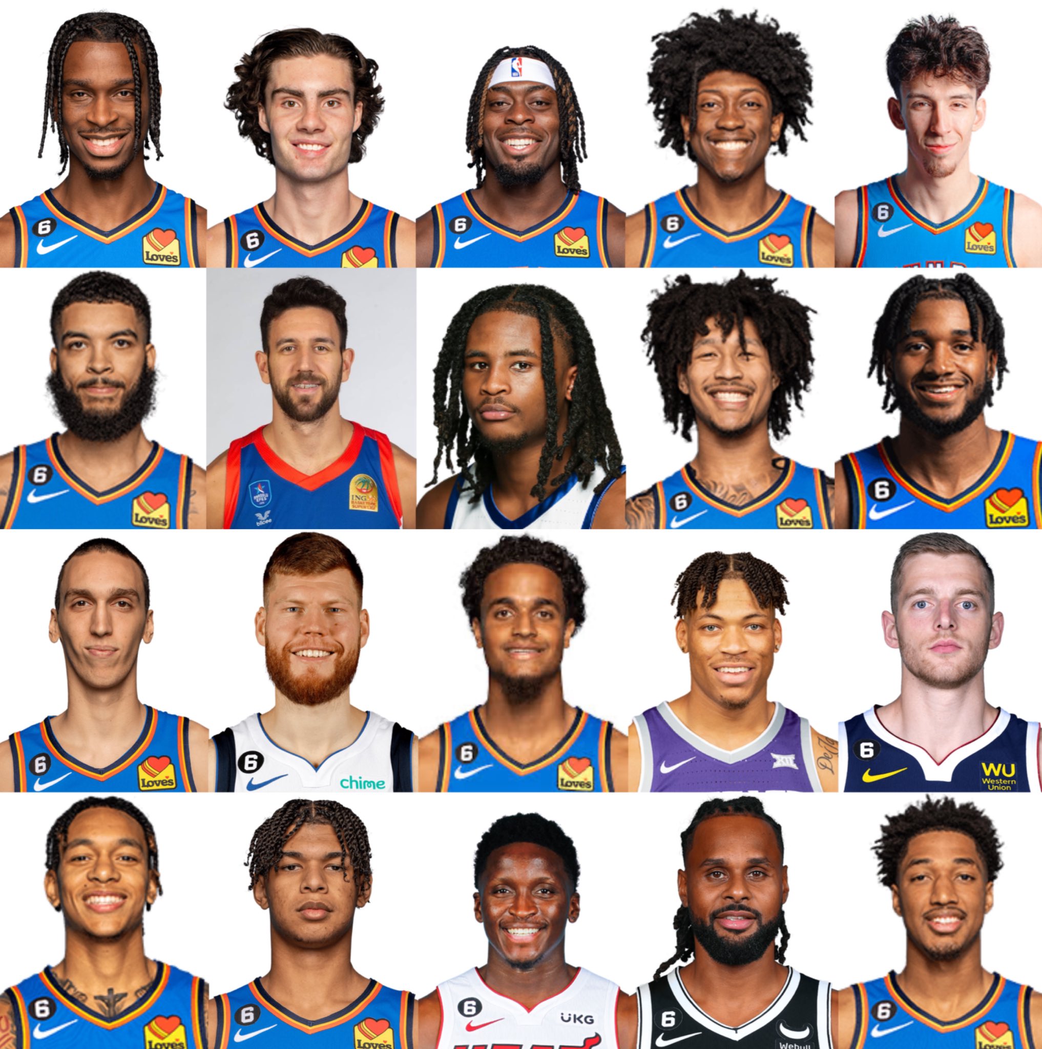 Okc Thunder Roster Oklahoma City Thunder Scores, Stats And Highlights
