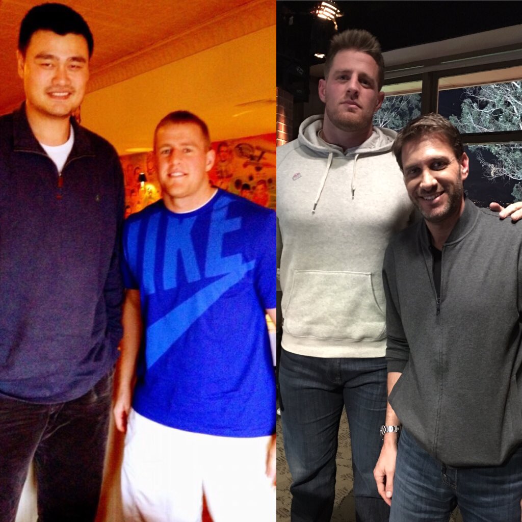 Jj Watt Yao Ming