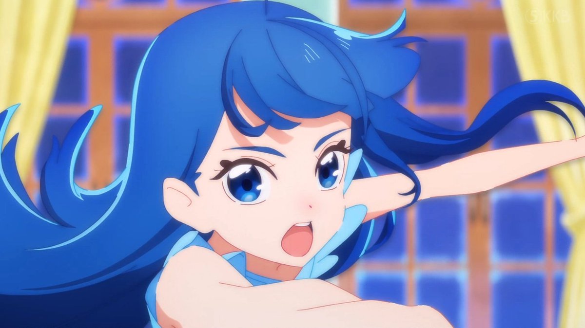 ヨゾラ・ハレワタール on Twitter: "新アイキャッチ！！ 寝巻で変身ポーズ💕 みんなカッコかわいい！💙🌈🐤🦋 #ひろがるスカイプリキュア #precure https://t.co ...