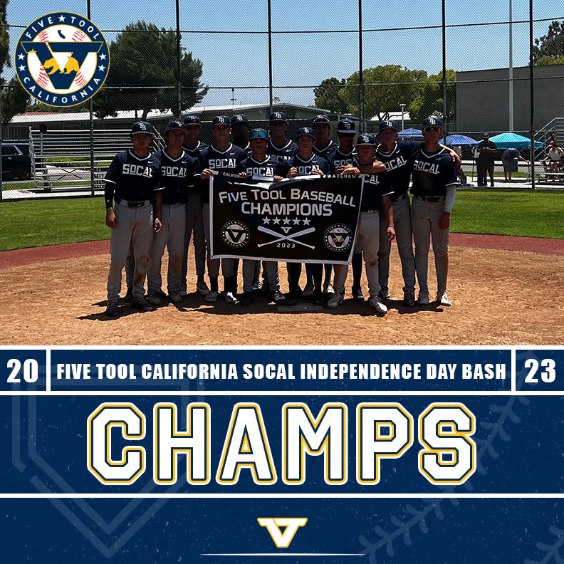 Five Tool California on Twitter: "🏆CHAMPIONS🏆 Congrats to @TB_SoCalTeams 2026 on winning the 15U ...