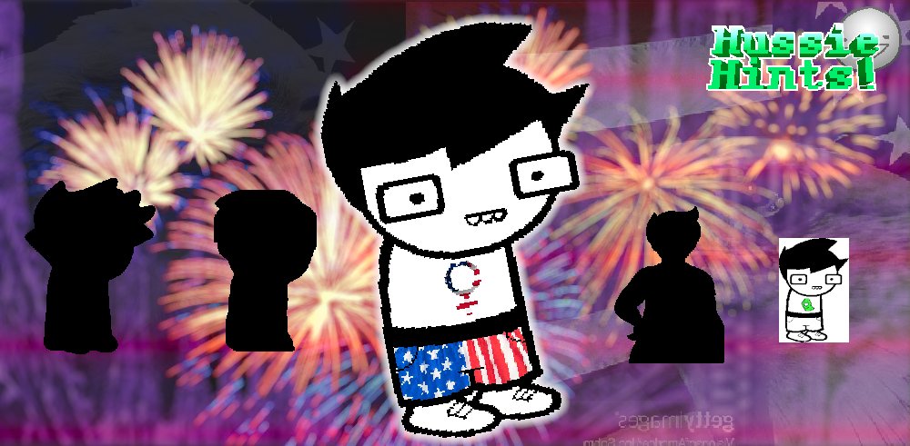 Hussie Hints! on Twitter: "🎇🥓Happy Holidays! It seems that July Egbert is all ready for some ...