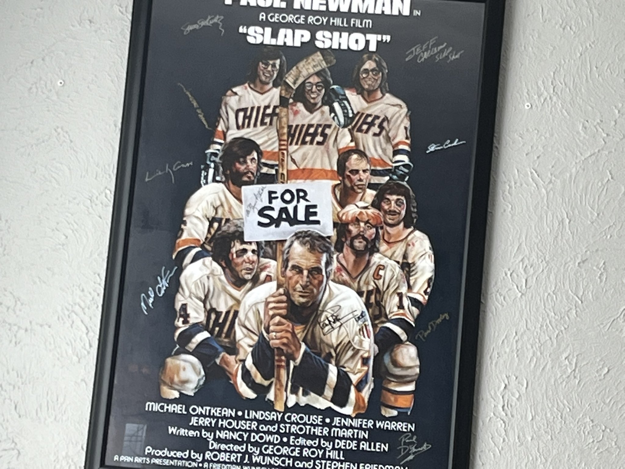 Slap Shot Movie Poster