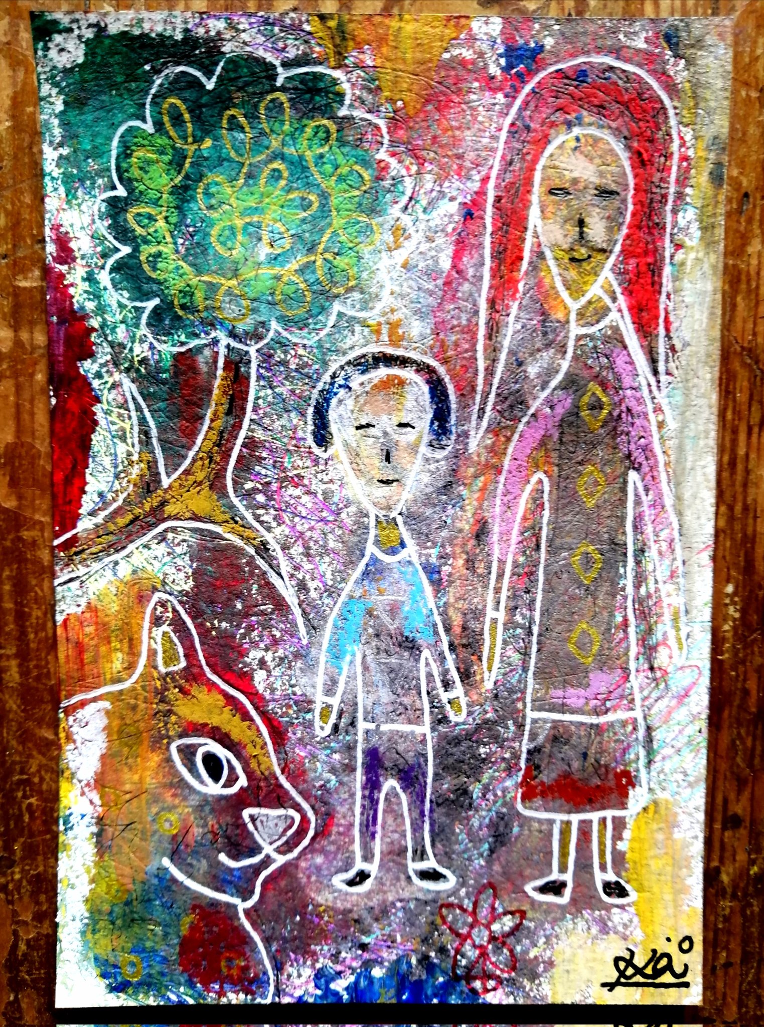 ken1(ケンイチ) ken1 art museum代表 on Twitter: "「with mother」 https://t.co/WPgauOMYOK" / Twitter