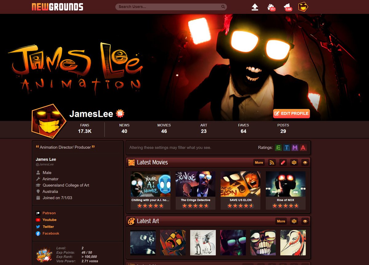 James Lee Animation (@JamesLee03) さんのイラスト・マンガ作品まとめ (15 件) - Twoucan