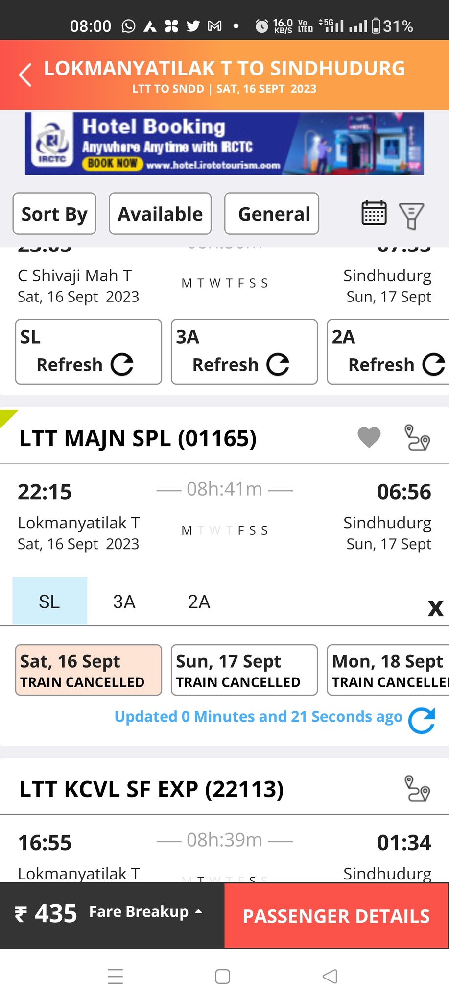 Narayan Masurkar on Twitter: "@KonkanRailway @RailMinIndia @Central_Railway @WesternRly ...