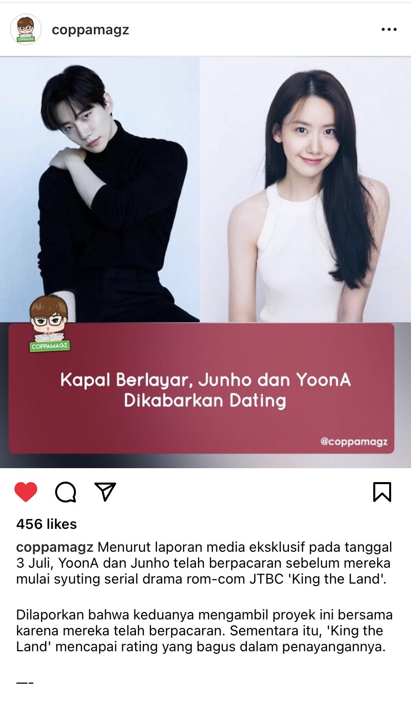 K-Drama Menfess on Twitter: "GUYS YOONA JUNHO DIKABARKAN DATING IRL •kdm• https://t.co ...