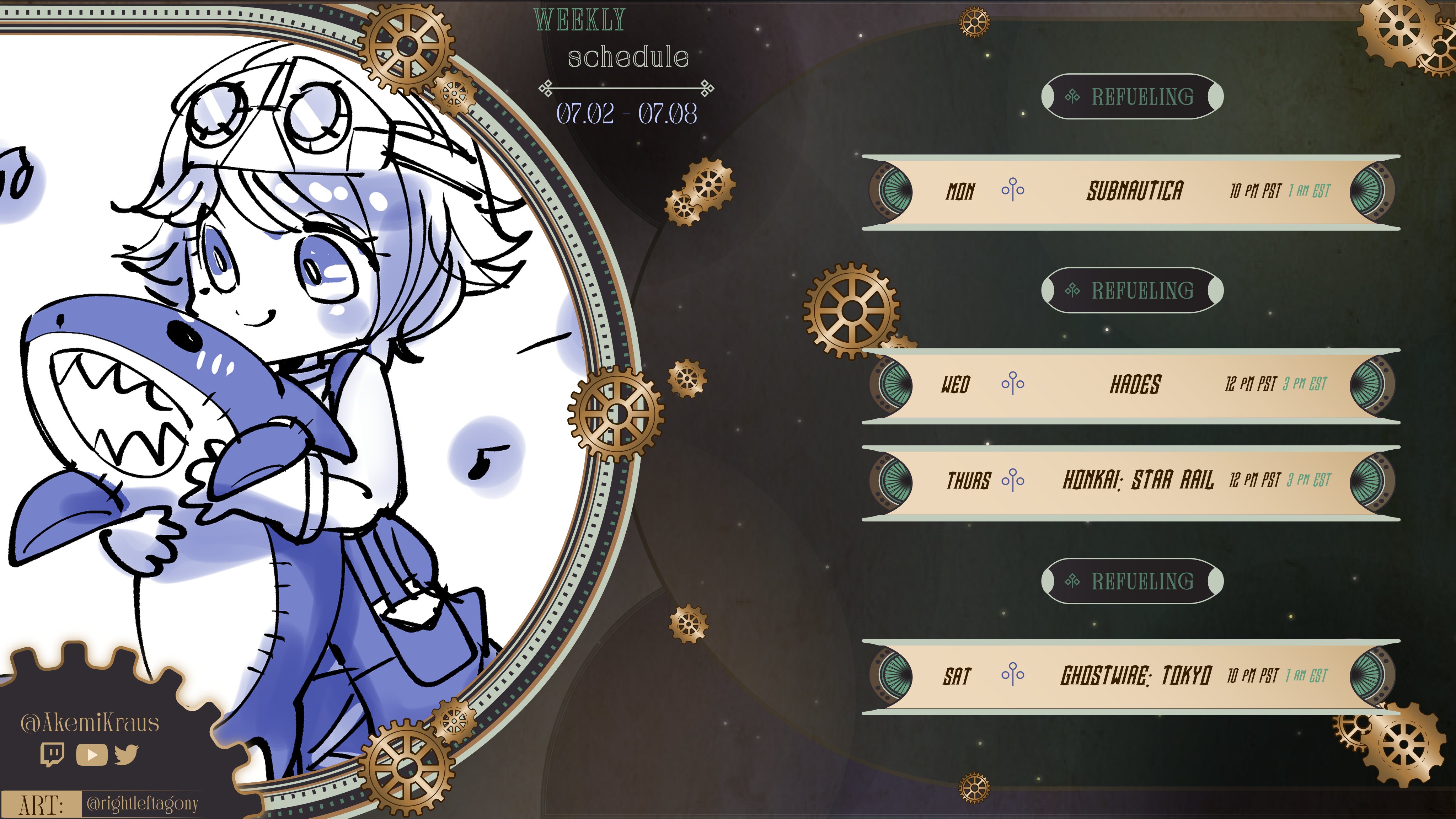 🐟 Akemi ''AK'' Kraus ⚙️ on Twitter: "RISE UP GAMERS! Time for more problem causing and this time ...