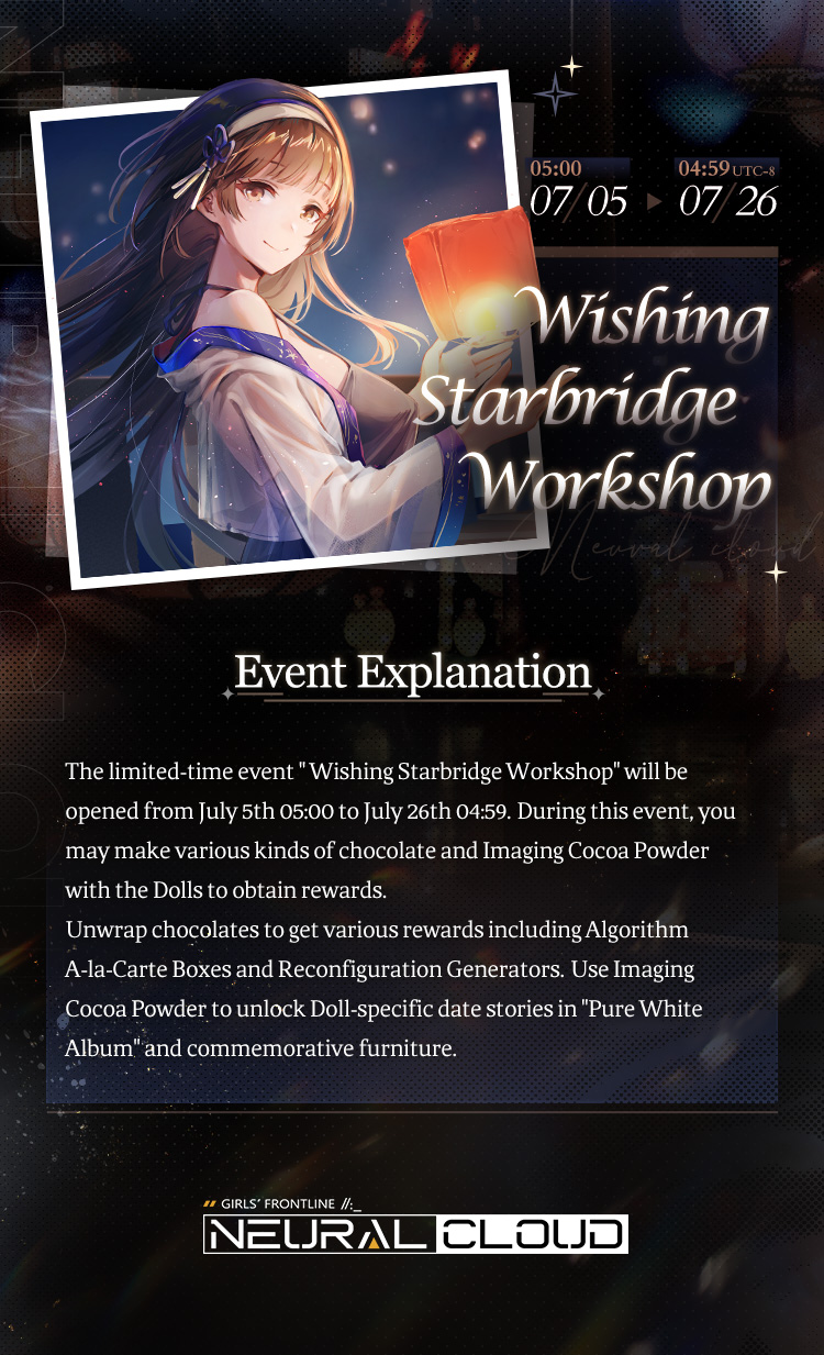 Neural Cloud-EN Official on Twitter: "Dear Professor, The limited-time event "Wishing Starbridge ...