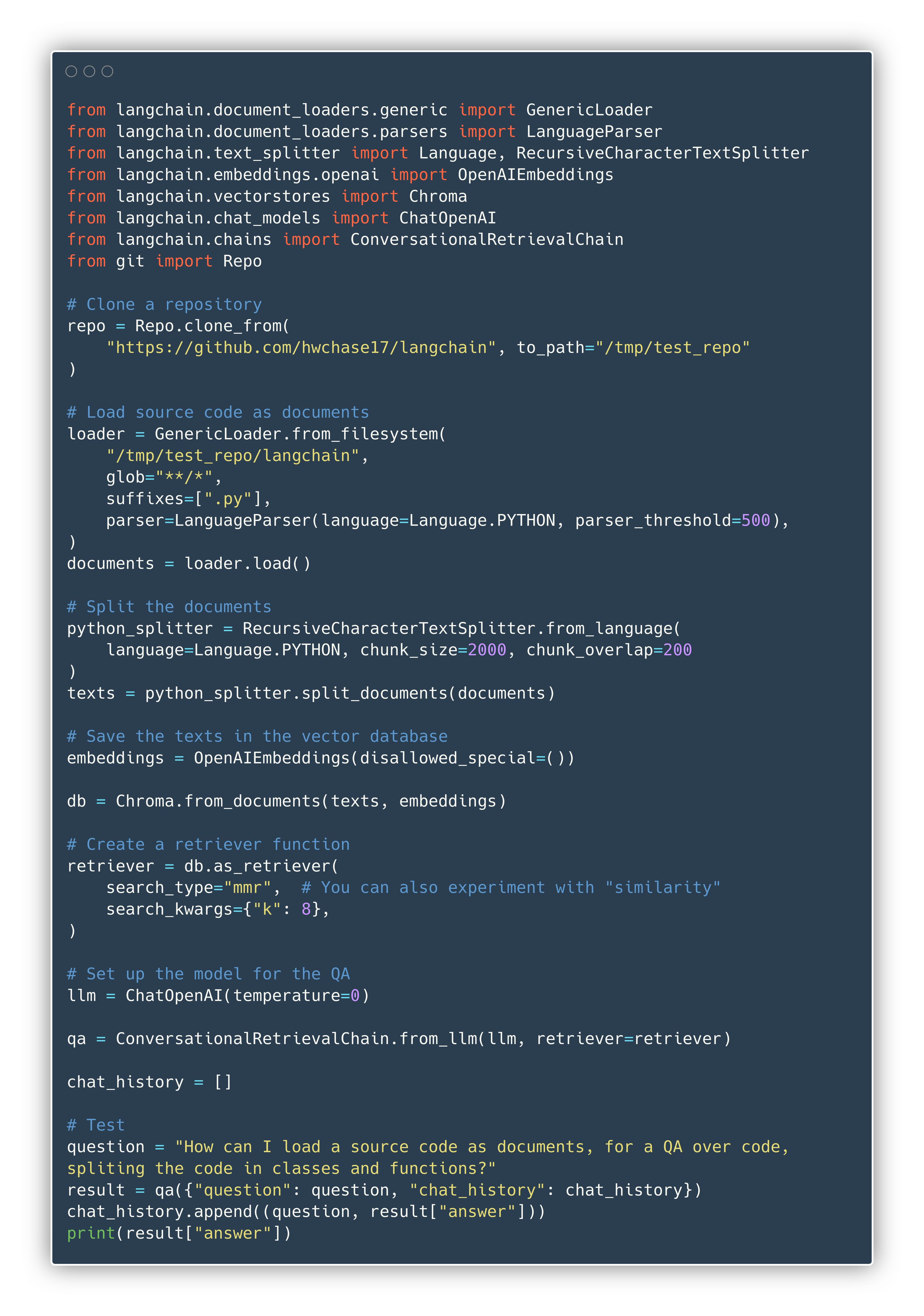 Cristóbal 🟨 on Twitter: "There's a better way to have QA over source code using AI. Working on ...