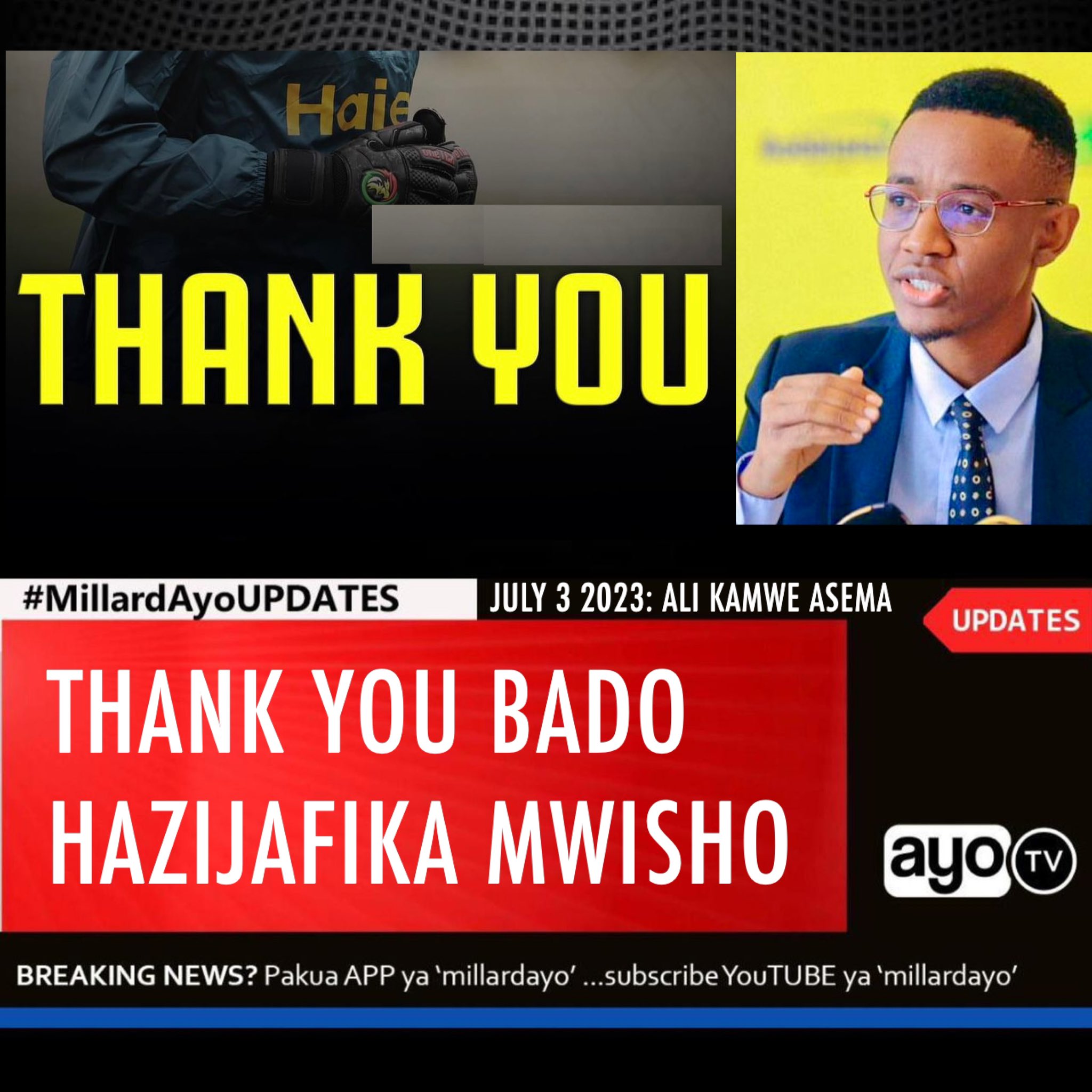 millardayo on Twitter: "Mkuu wa Idara ya Habari na Mawasiliano wa Club ya Yanga Ali Kamwe ...