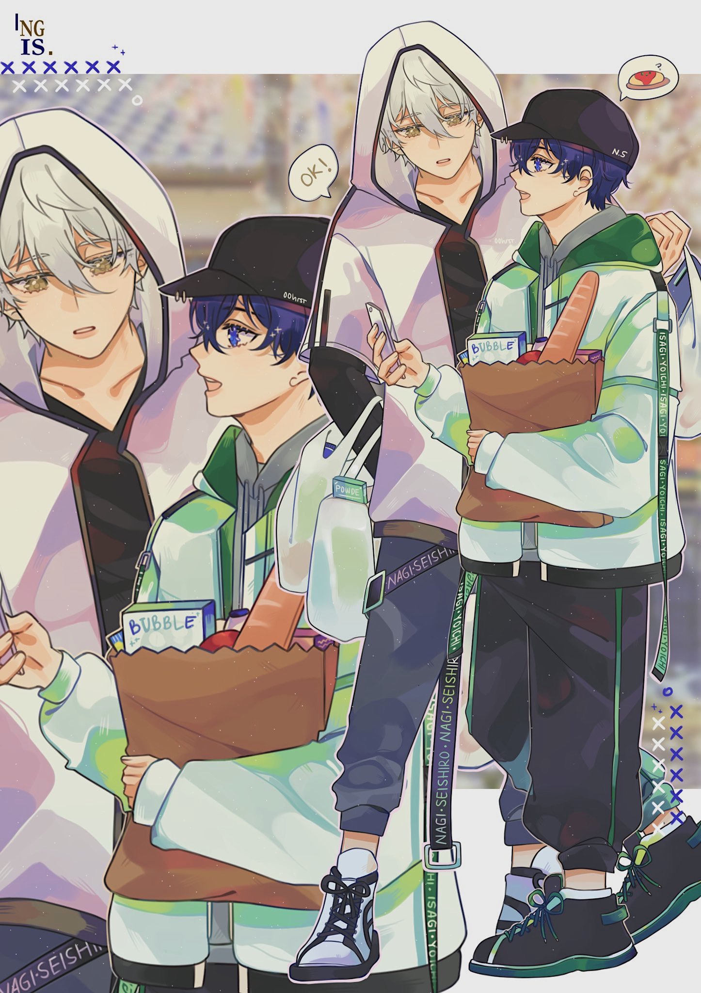 ふう🌤 on Twitter: "ngis / なぎいさ 🤍💙 https://t.co/H939P4o9b1" / Twitter