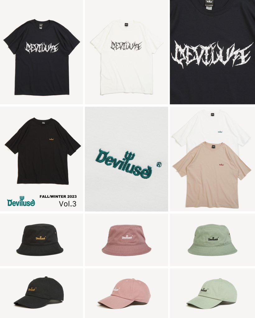 deviluse Flag Store on Twitter: "FALL/WINTER 2023 Vol.3 ONLINE STORE にて7月8日(土) 19:00販売開始😈🔥 ...