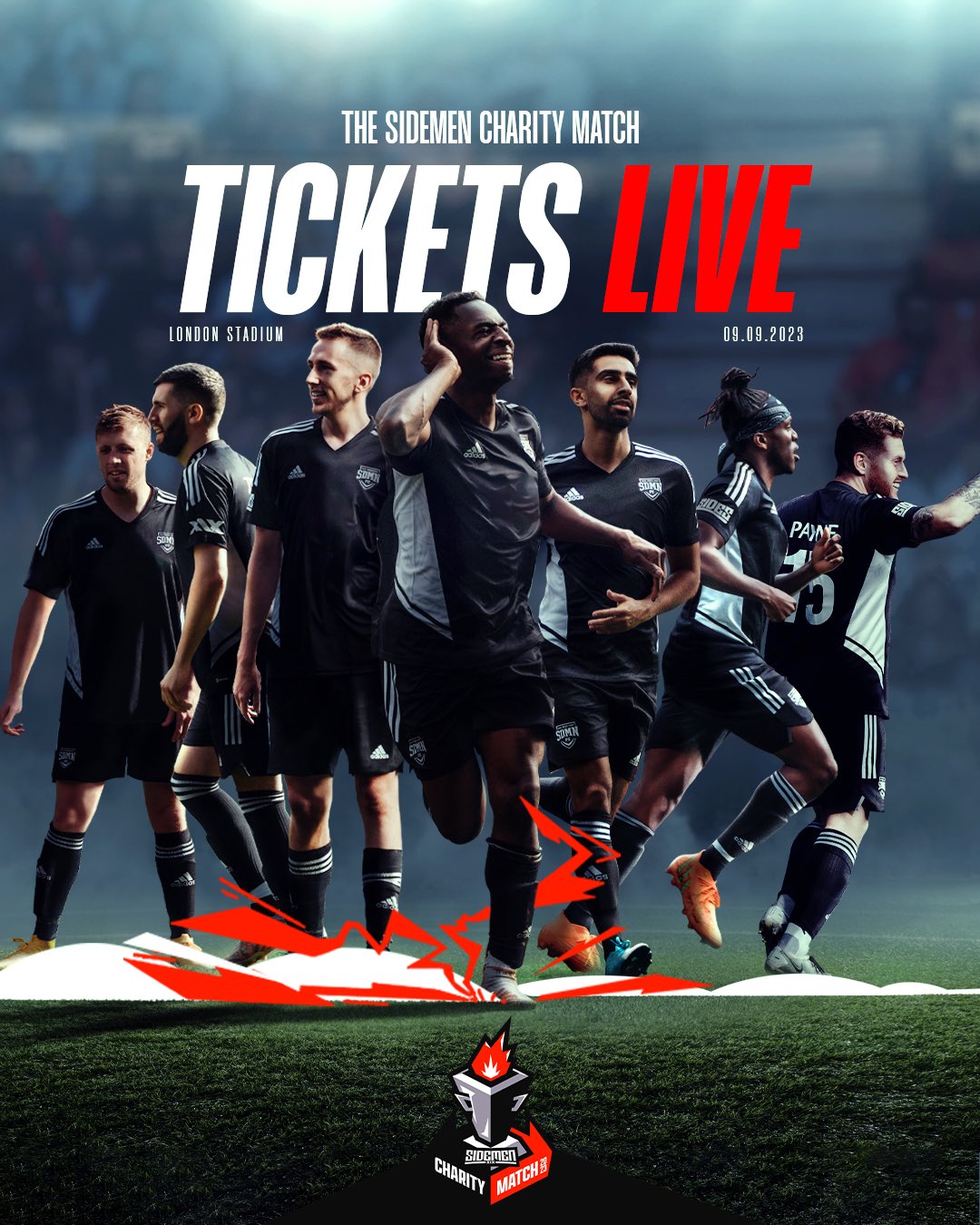 Sidemen Charity Match 2024 Tickets - Elinor Tamara Sidemen Charity Match 2024 Tickets - Elinor Tamara