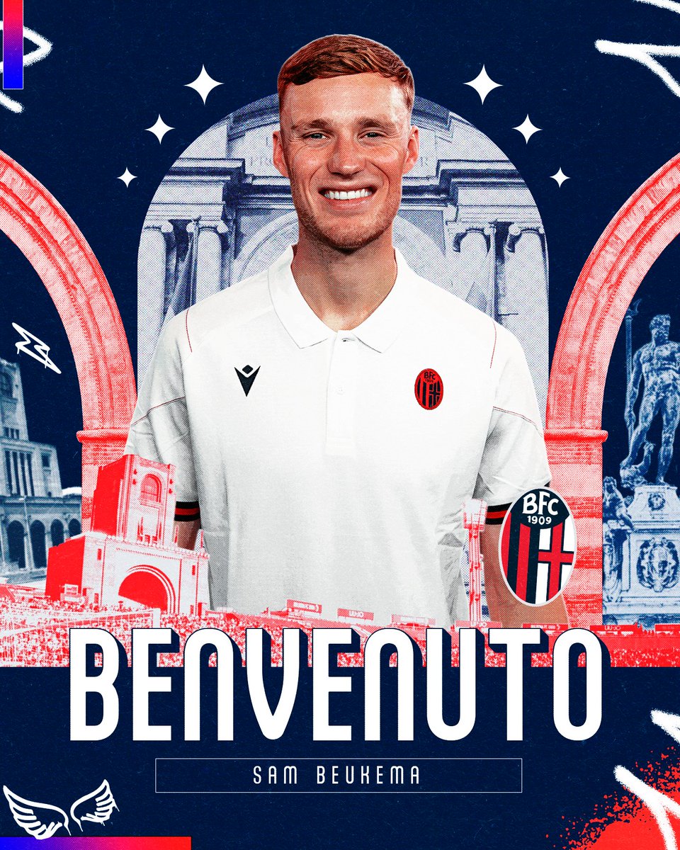 Sam Beukema, nuevo jugador del Bolonia