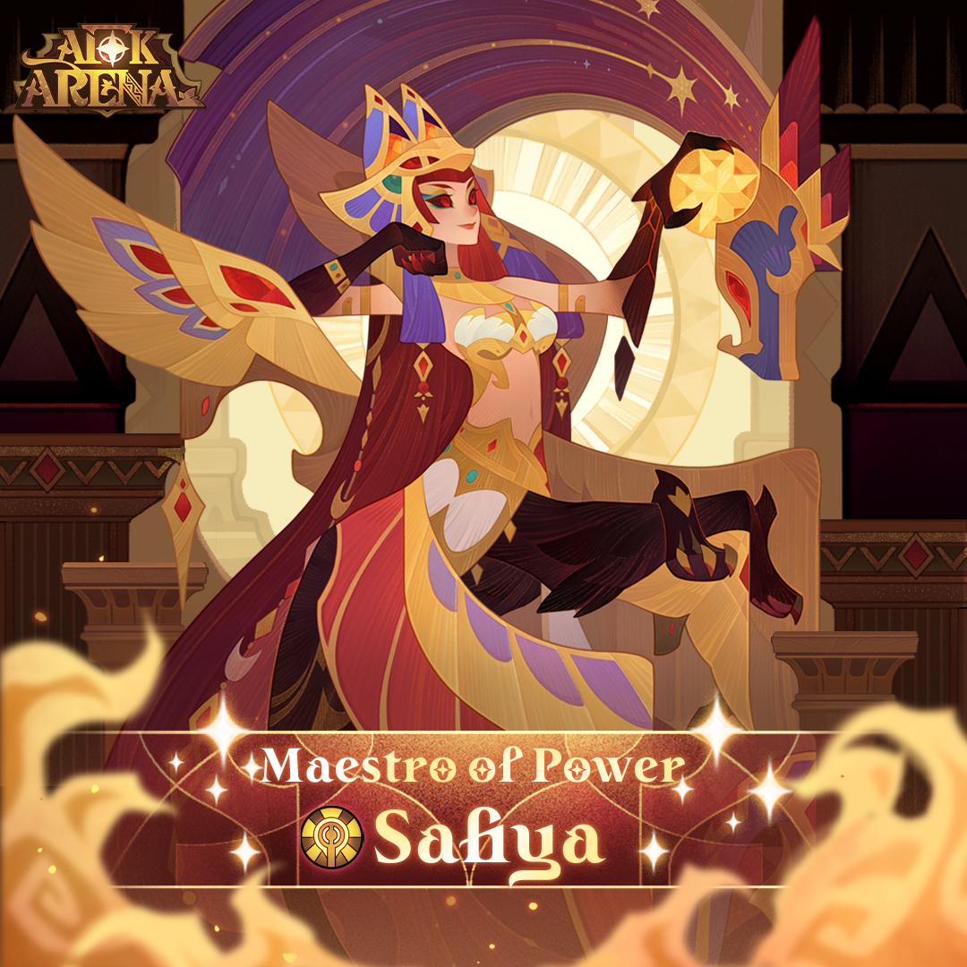 Afk Arena On Twitter Greetings Adventurers 🔥 Safiyas Clever Rhetoric And Natural Eloquence