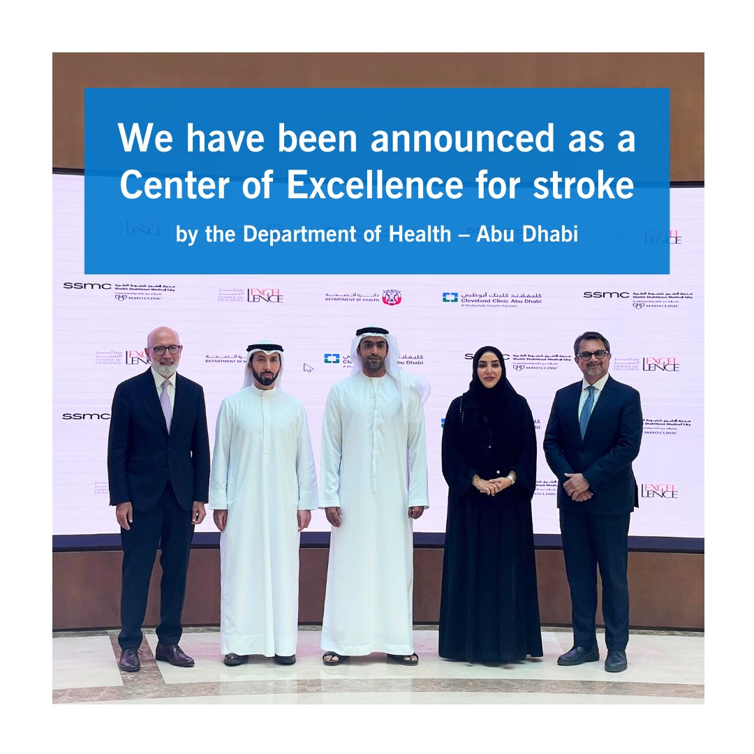 Cleveland Clinic Abu Dhabi on Twitter: "We are very proud to announce that # ...