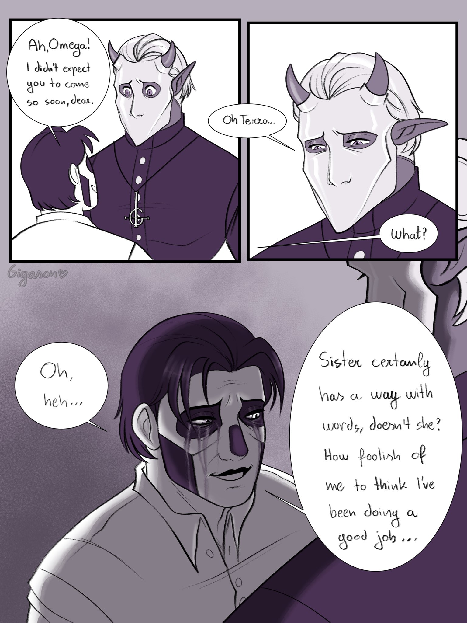 Gigason on Twitter: "Terzo had a meeting with sister....it went about as well as expected # ...