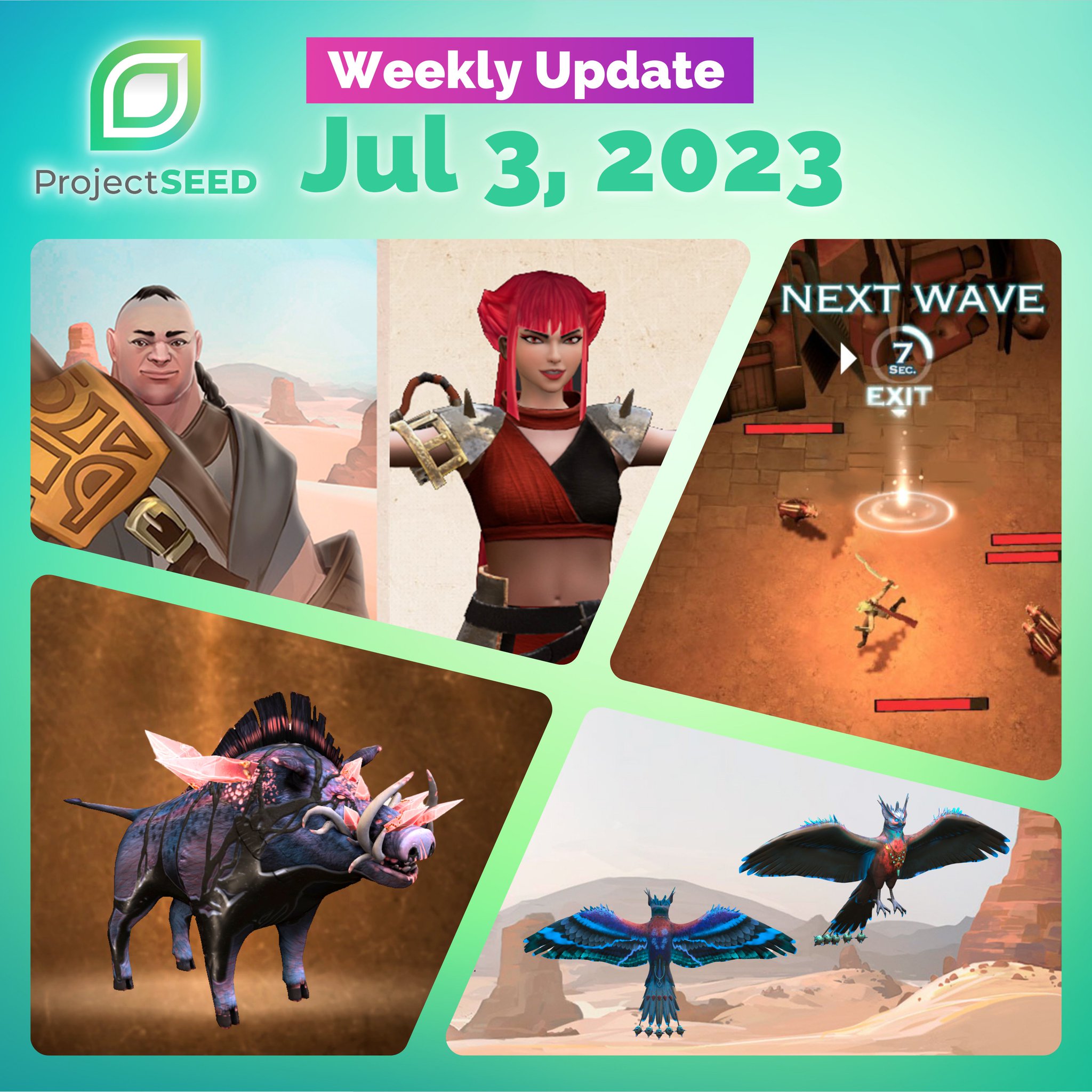 Project SEED on Twitter: "It's the start of the new month, and we're here with another weekly ...
